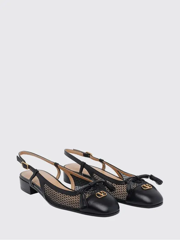 Valentino Garavani Slingback Ballet Flats - Black