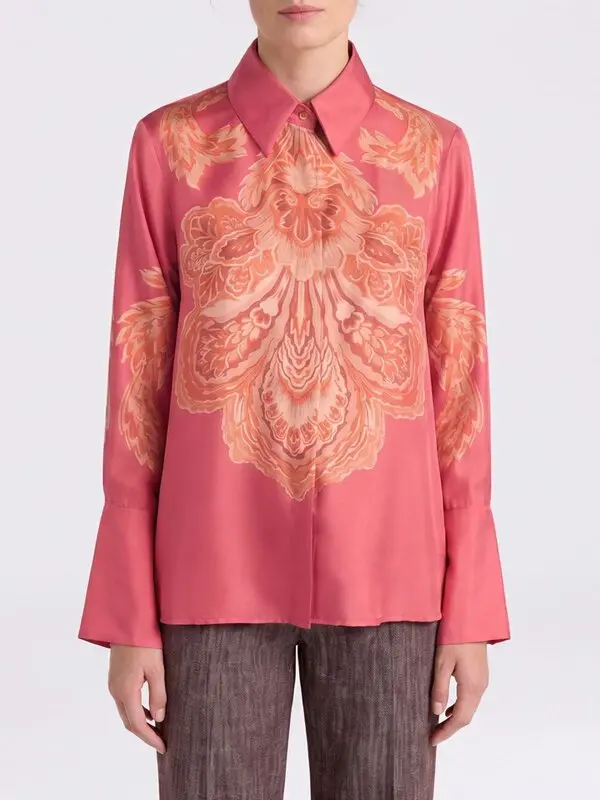 Momoni Printed Silk Shirt
