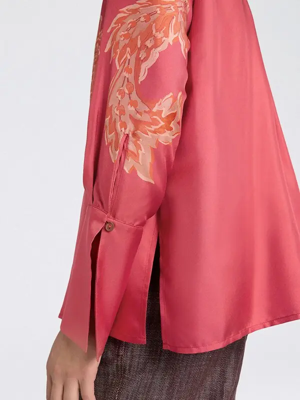 Momoni Printed Silk Shirt
