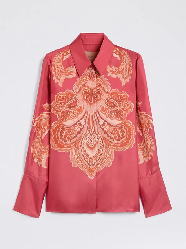 Momoni Printed Silk Shirt
