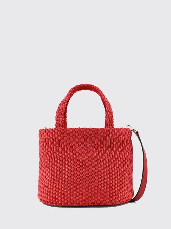 JIMMY CHOO Raffia Tote Bag