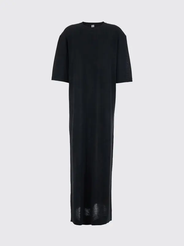TOTEME Long-sleeved Virgin Wool T-shirt Dress