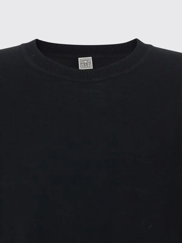 TOTEME Long-sleeved Virgin Wool T-shirt Dress