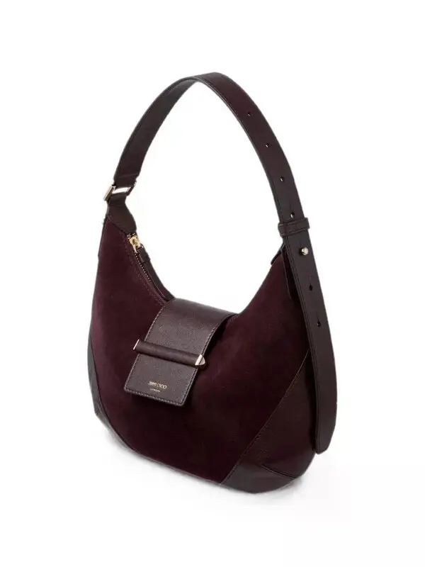 JIMMY CHOO Suede Hobo Bag