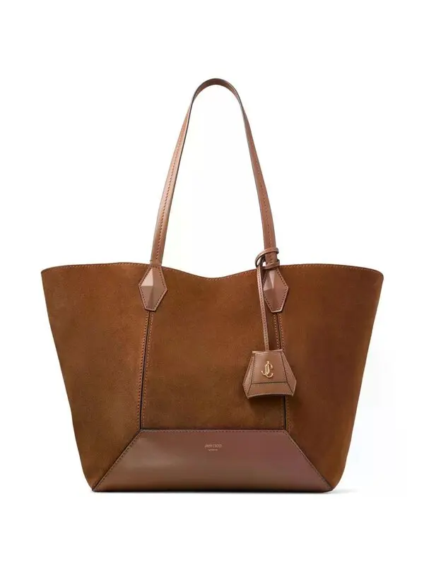 JIMMY CHOO Diamond Medium Tote Bag - Brown