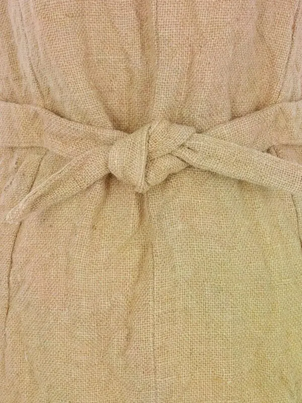 Comme Des Garçons Crochet-knit Jute Dress