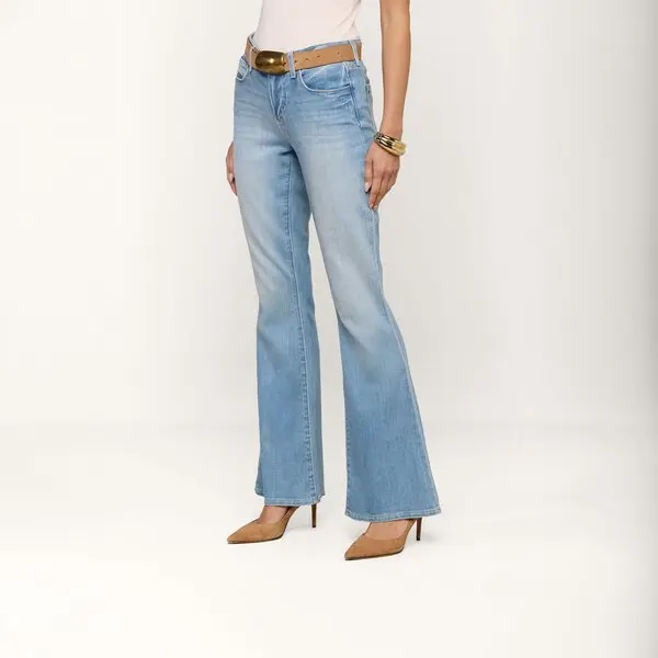 L'Agence Taney Low-rise Flare Jeans