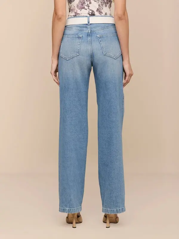 L'Agence Scottie Wide-leg Jean - Grant