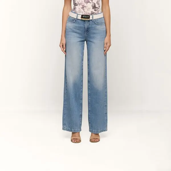 L'Agence Scottie Wide-leg Jean - Grant