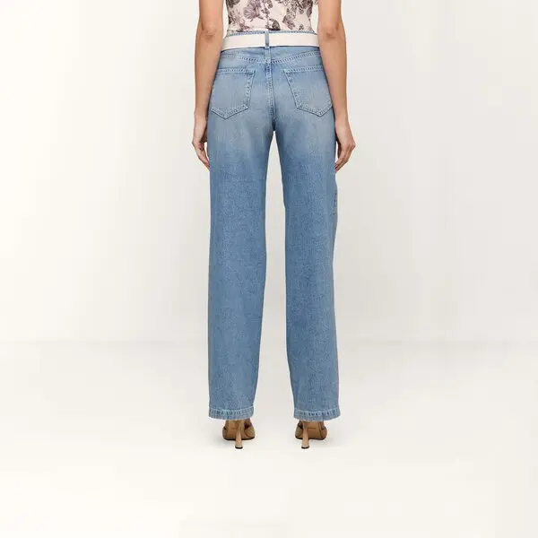 L'Agence Scottie Wide-leg Jean - Grant