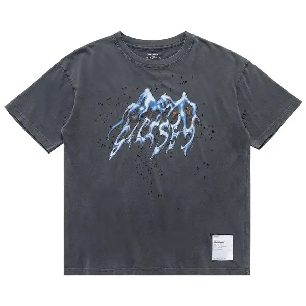 Satisfy Mothtech T-shirt Back Print 'aged