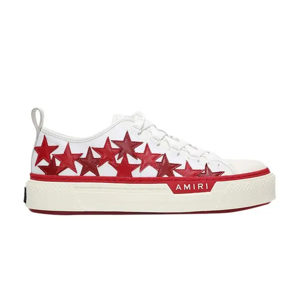 Amiri Stars Court Low Sneakers - Red