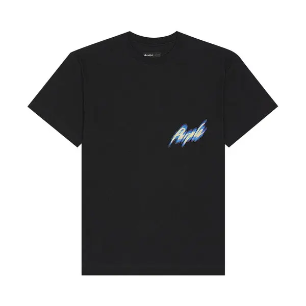 PURPLE BRAND Textured Jersey Short-sleeve Tee