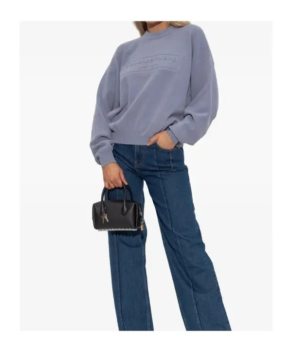 Alexander Wang Logo-embossed Jumper