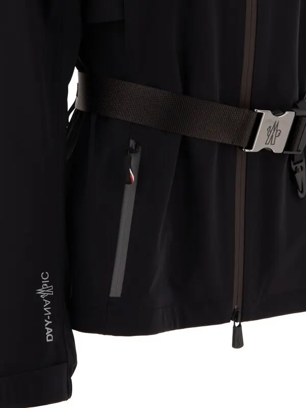Moncler Valles Belted Hooded Jacket