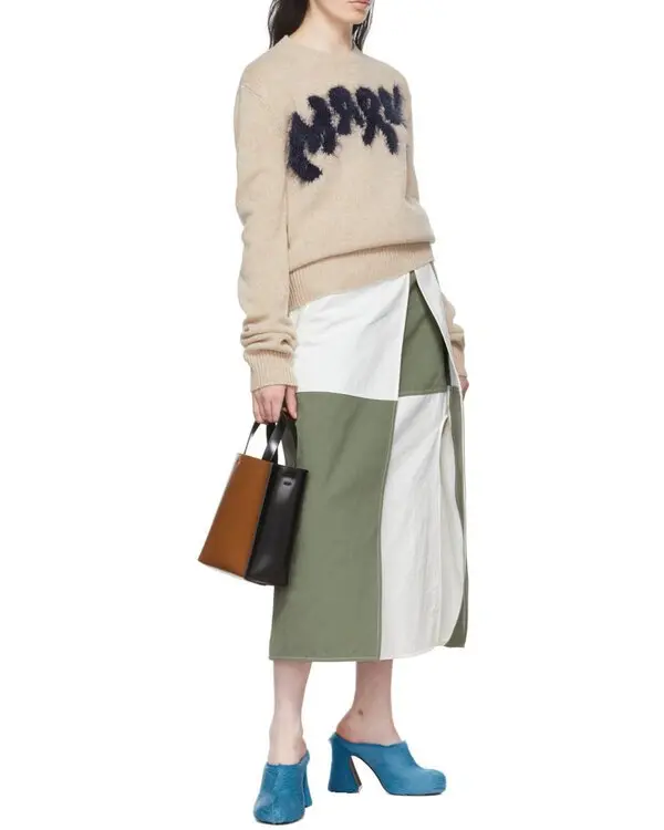 Marni Museo Two-toned Tote Bag