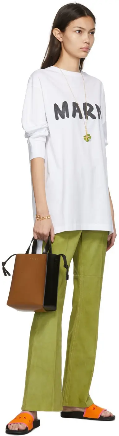 Marni Museo Two-toned Tote Bag