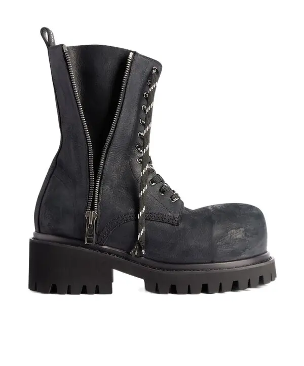 Balenciaga Stomper Zipped Boots