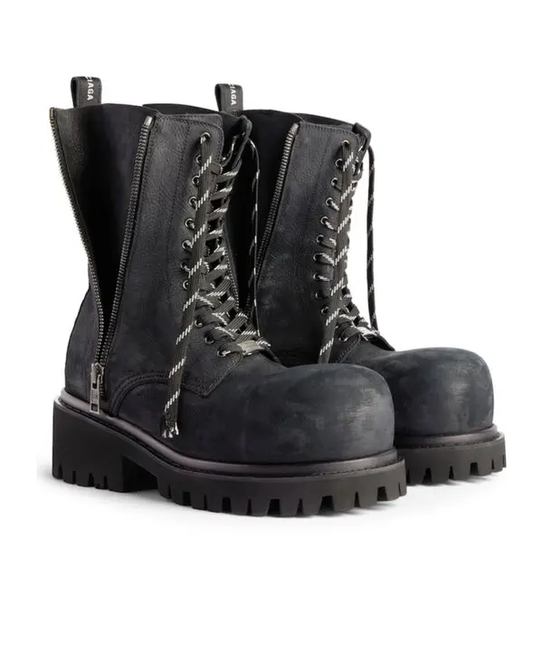 Balenciaga Stomper Zipped Boots