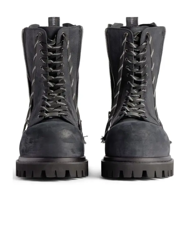 Balenciaga Stomper Zipped Boots