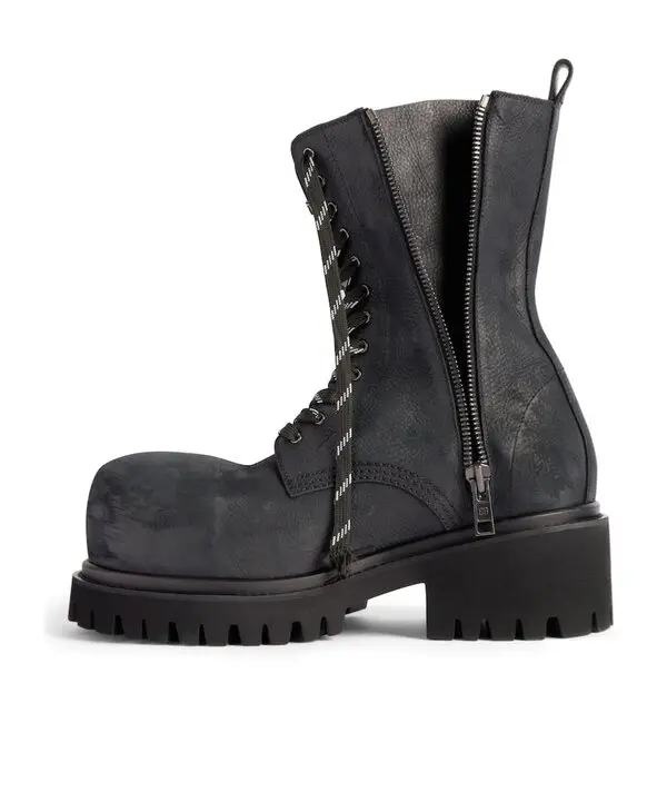 Balenciaga Stomper Zipped Boots