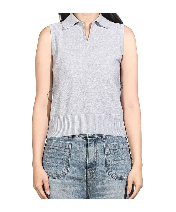 Thom Browne Floated-cable Sleeveless Polo
