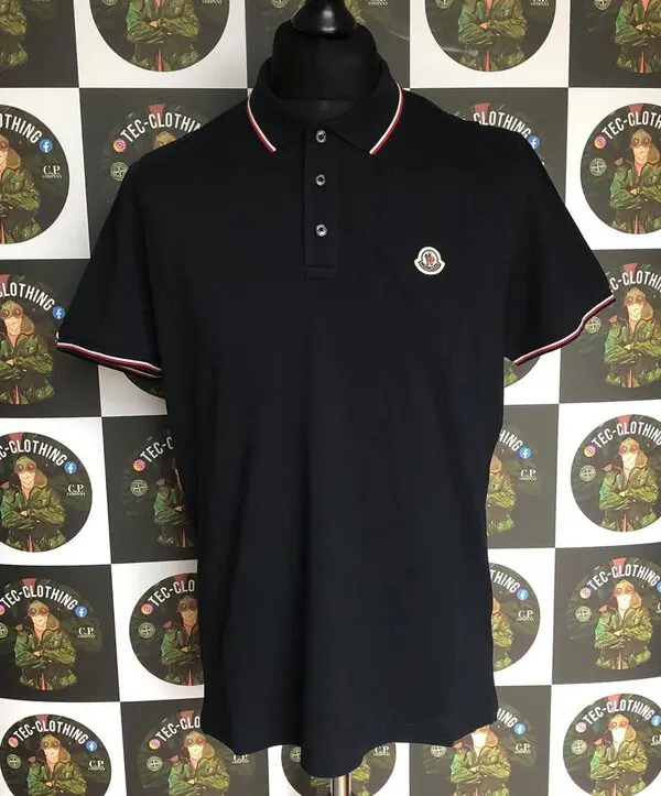 Moncler Logo Patch Short-sleeved Polo Shirt