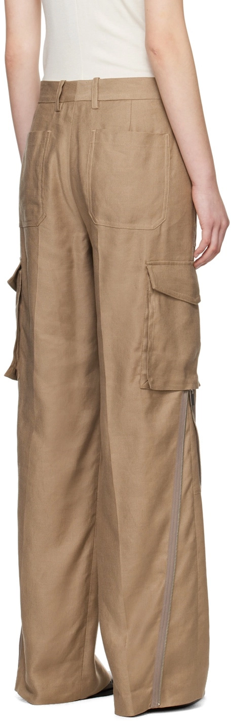 Helmut Lang Carpenter Cargo Pants With Zipper Detail