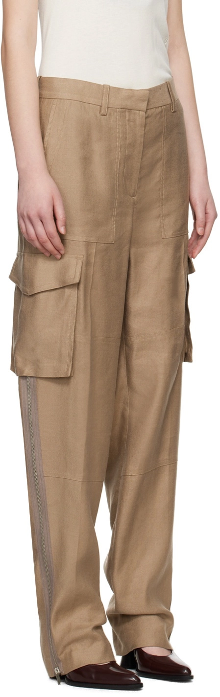 Helmut Lang Carpenter Cargo Pants With Zipper Detail