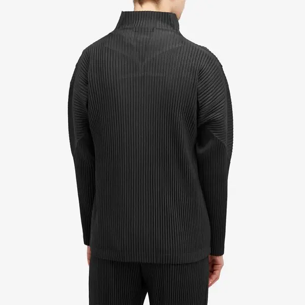 Issey Miyake Homme Plissé Zip-up Pleated Jacket