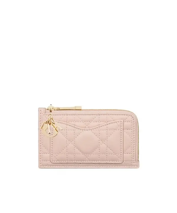 Dior Cosmos Zipper Card Bag - Pink