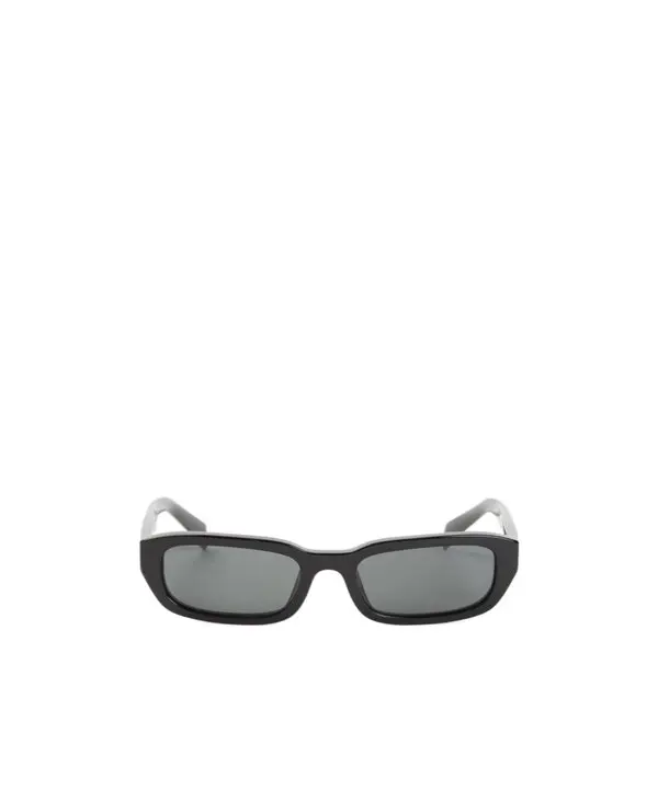 Prada Rectangular Frame Sunglasses - Black
