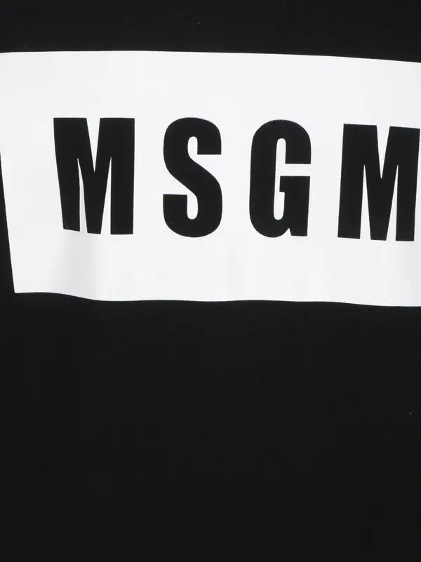 MSGM Logo Print Sweatshirt