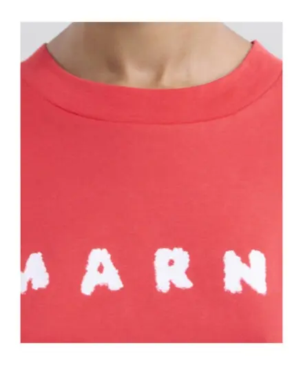 Marni Logo Scribbled Boxy T-shirt