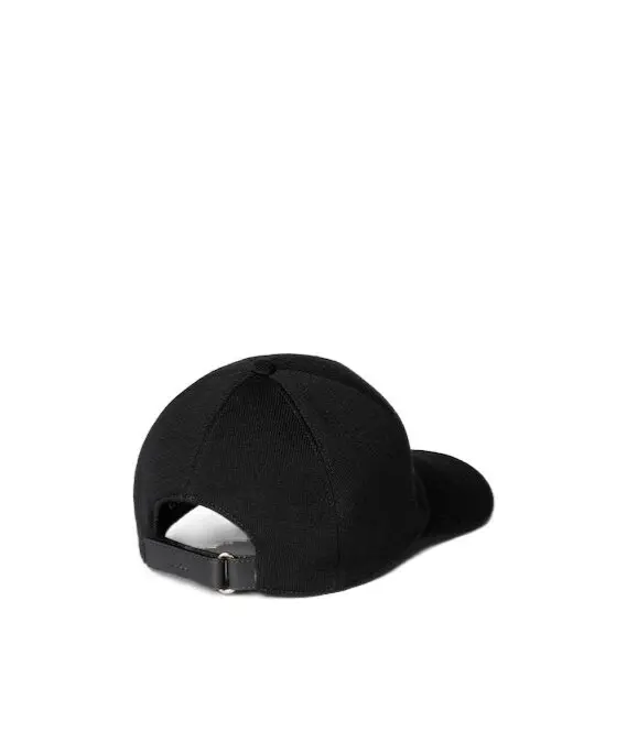 Gucci Embroidered Baseball Cap - Black