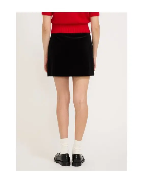 A.p.c. Adrianna A-line Skirt With Side Zippers