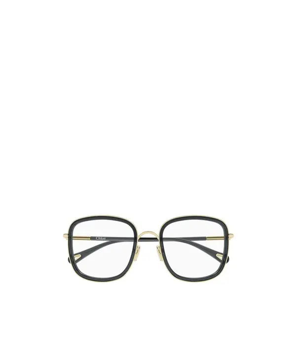 Chloé Eyewear Square Frame Glasses - Black