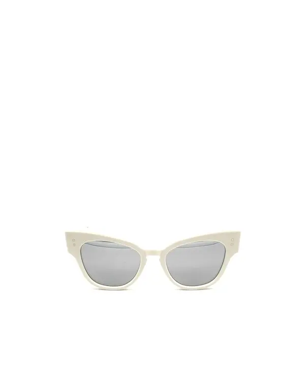Thom Browne Cat Eye Frame Sunglasses - White