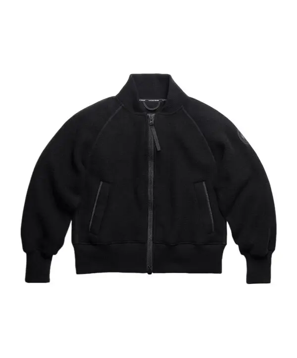 Canada Goose Sierra Fleece Bomber Jacket - Black