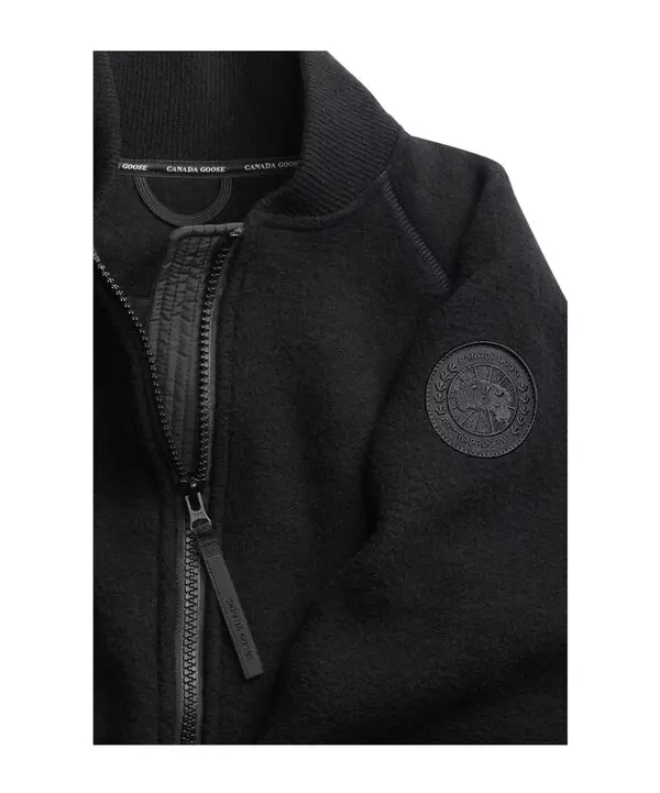 Canada Goose Sierra Fleece Bomber Jacket - Black