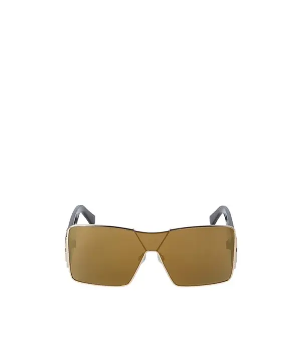 Off-White Logo Sunglasses - Green