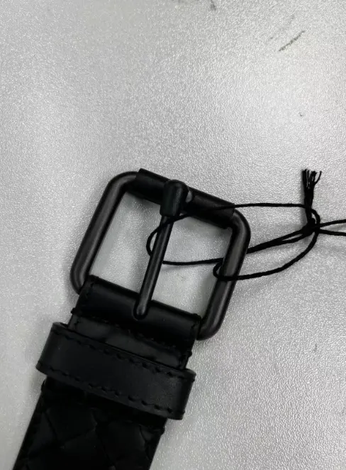 Bottega Veneta Woven Leather Belt With Buckle