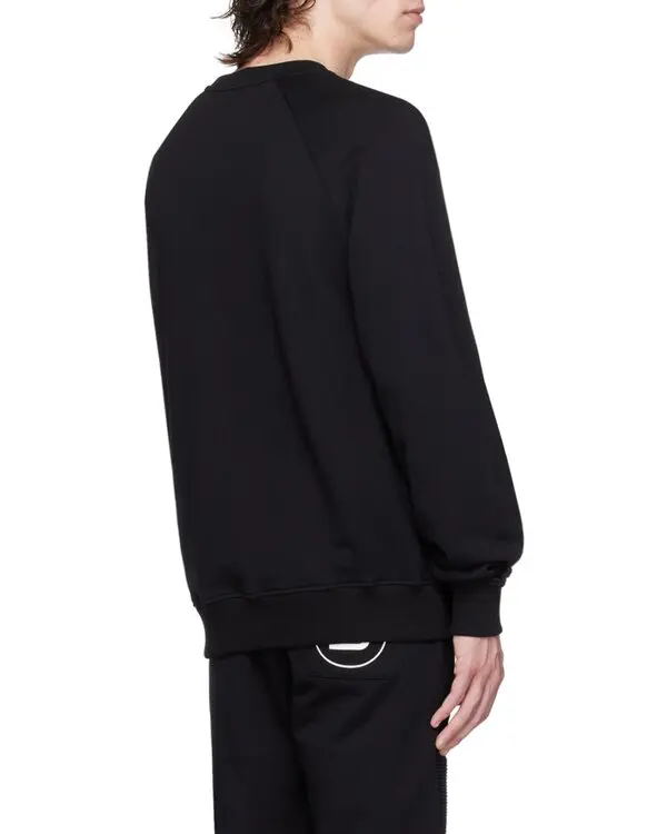 Balmain Logo Crewneck Sweatshirt - Black