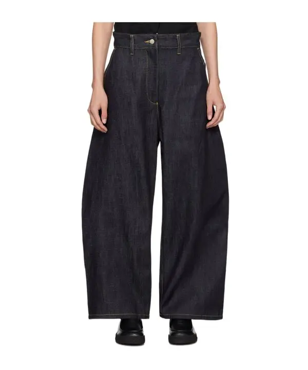 Studio Nicholson Chalco Wide-leg Denim Pants