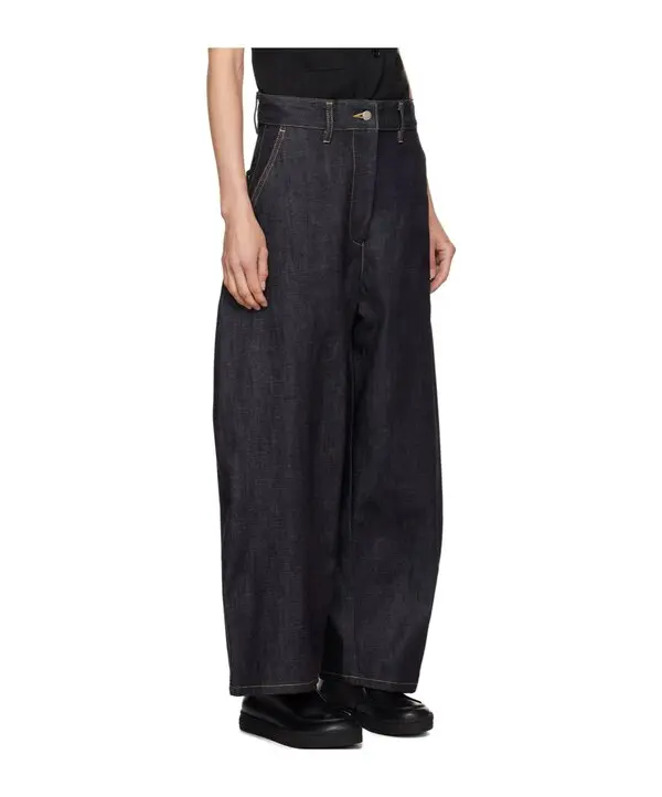 Studio Nicholson Chalco Wide-leg Denim Pants