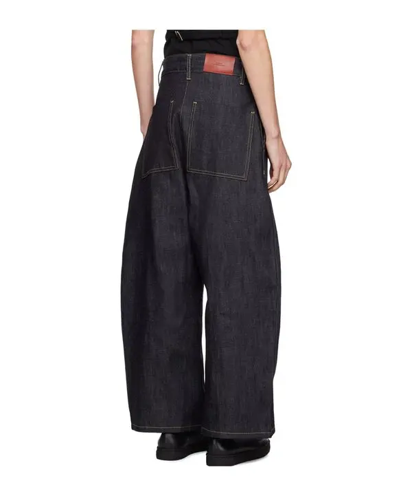 Studio Nicholson Chalco Wide-leg Denim Pants