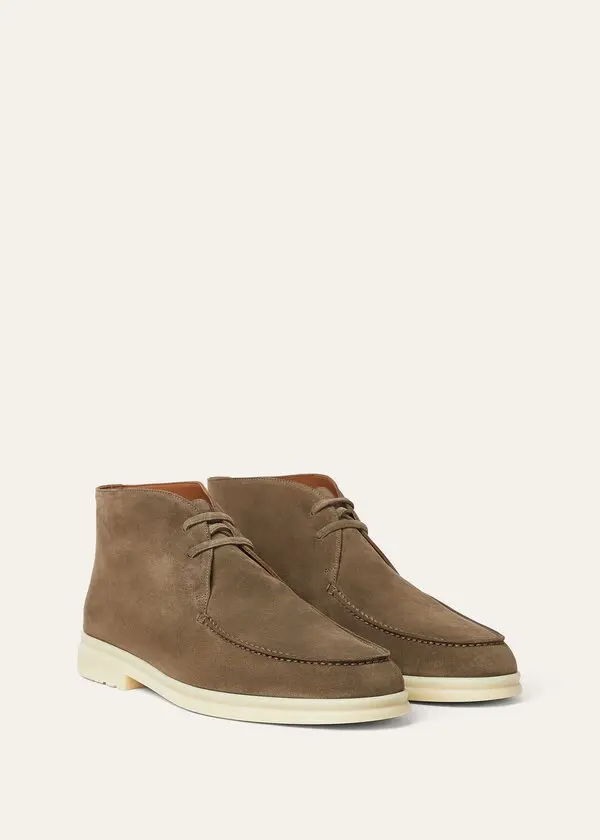 Loro Piana Walk And Walk Ankle Boots