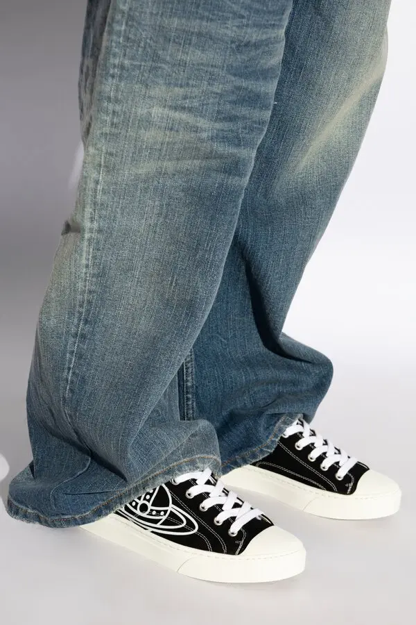 VIVIENNE WESTWOOD Orb Printed Low-top Sneakers