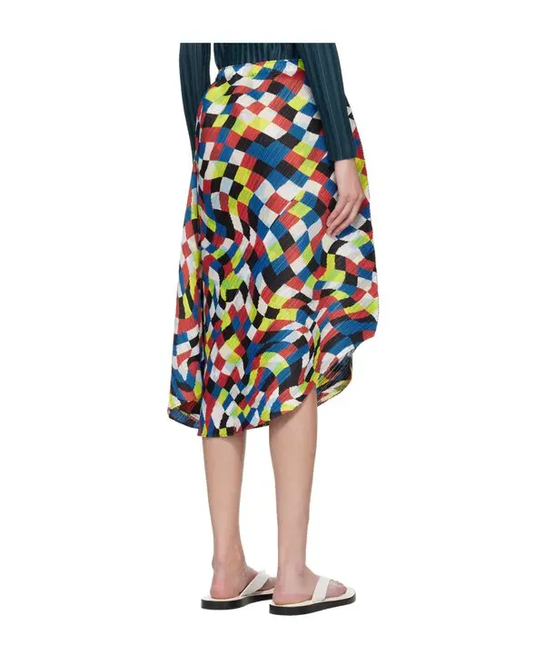 PLEATS PLEASE BY ISSEY MIYAKE Pleated Midi Skirt