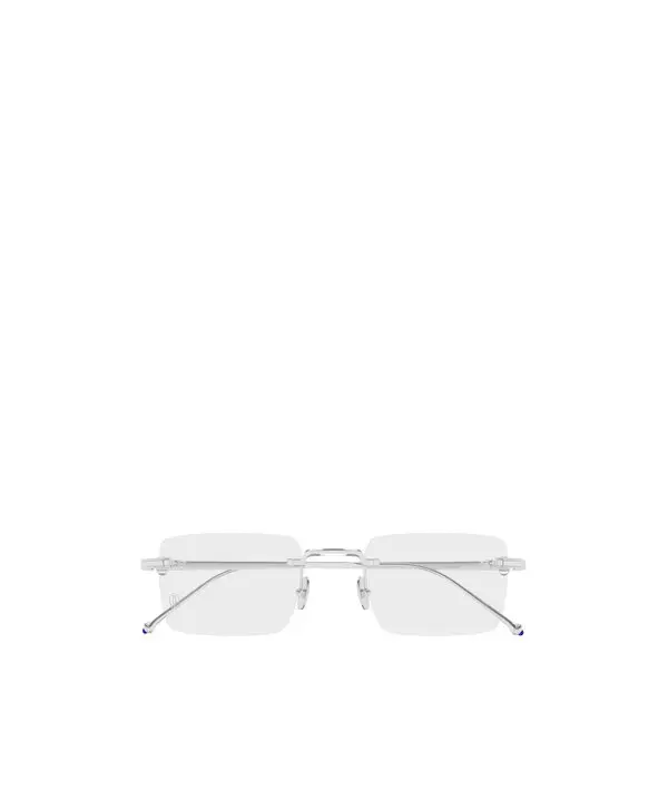 Cartier Rimless Rectangle Eyeglasses - Silver